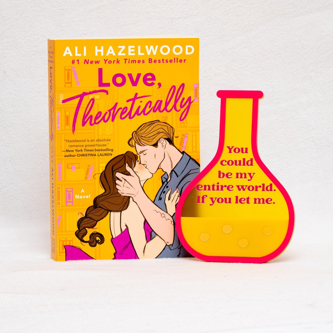 Officially Licensed Love, Theoretically Beaker Bookshelf Sign, Ali ...