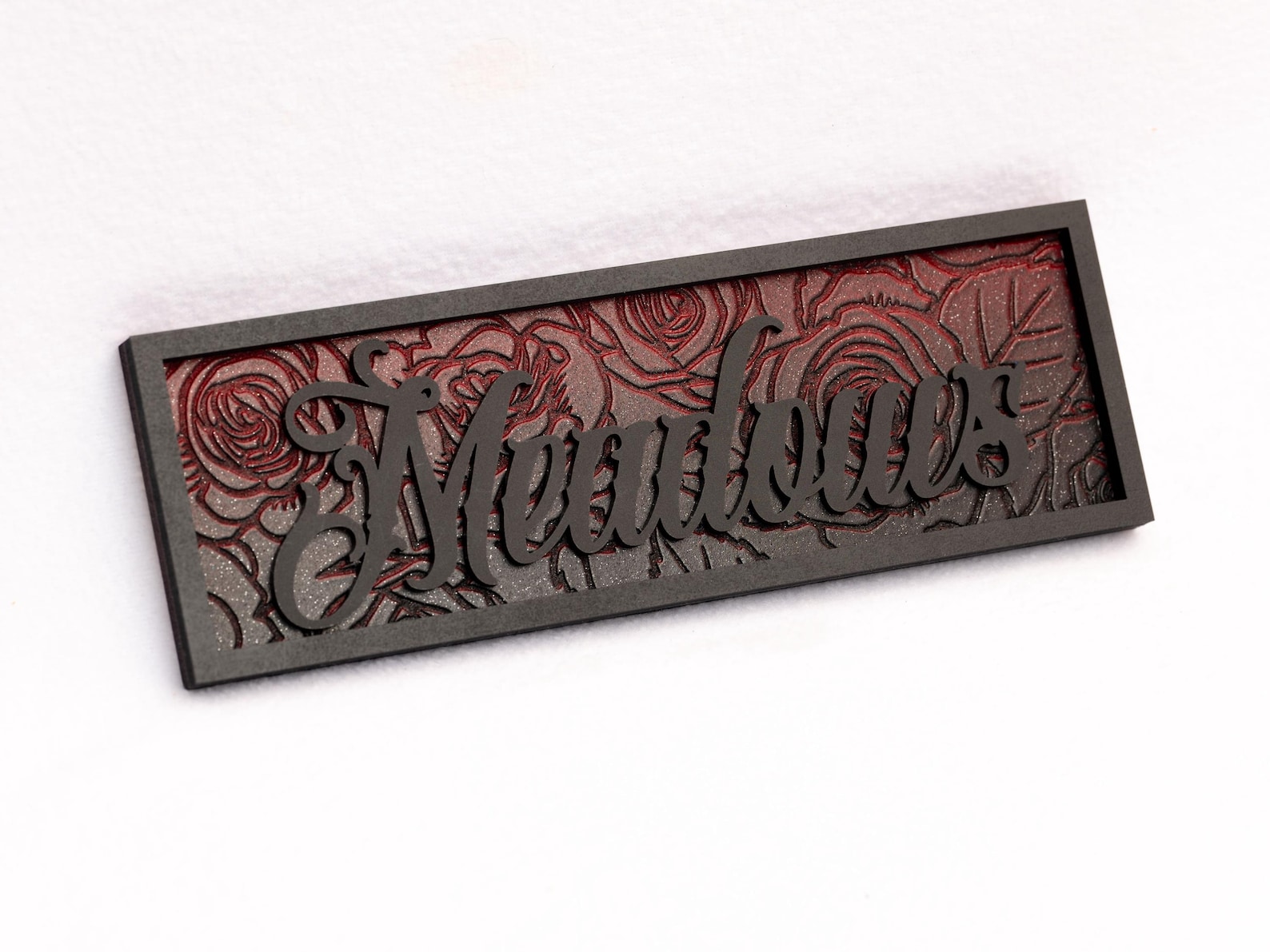 Officially Licensed Zade Meadows Bookshelf Signs, Meadows Haunting ...