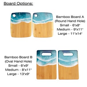 MADE TO ORDER Custom Engraved Cheese Ocean Board, Personalized ...