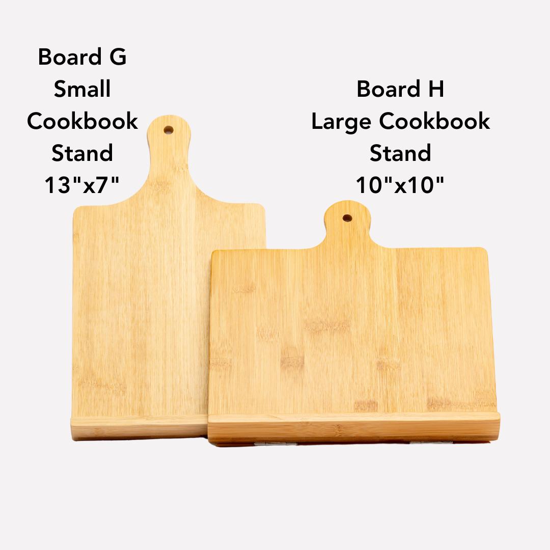 Custom Engraved Recipe Board, Personalized Handwritten Recipe Cutting ...