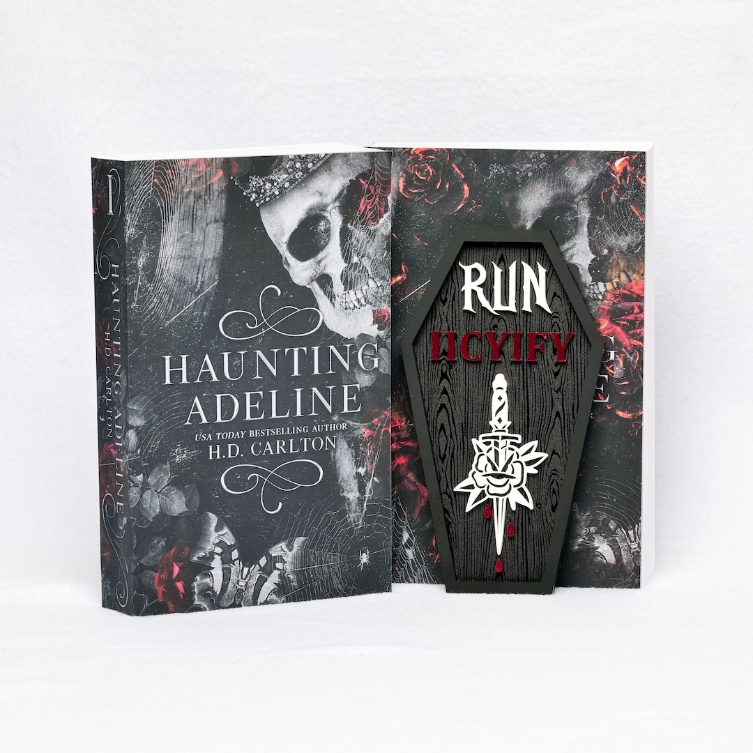 Officially Licensed Haunting Adeline Coffin Bookshelf Signs, Run ...