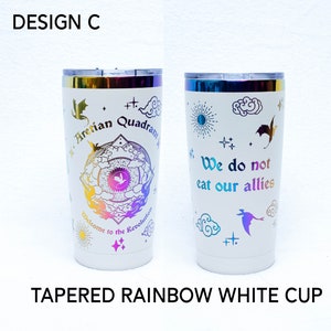 Officially Licensed Fourth Wing Basgiath War College Tumblers, 20 Oz ...