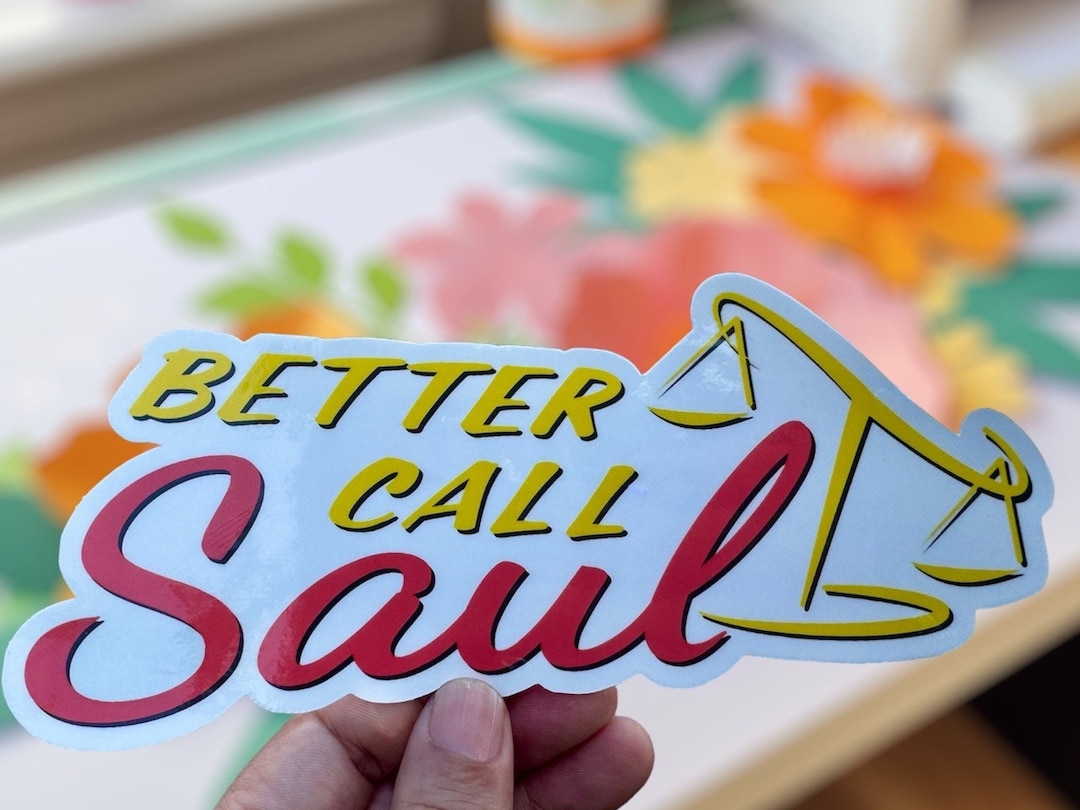Better Call Saul Vinyl Stickers, Made in USA ***free Domestic Shipping ...