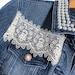 Bridal Lace Jean Jacket - Etsy
