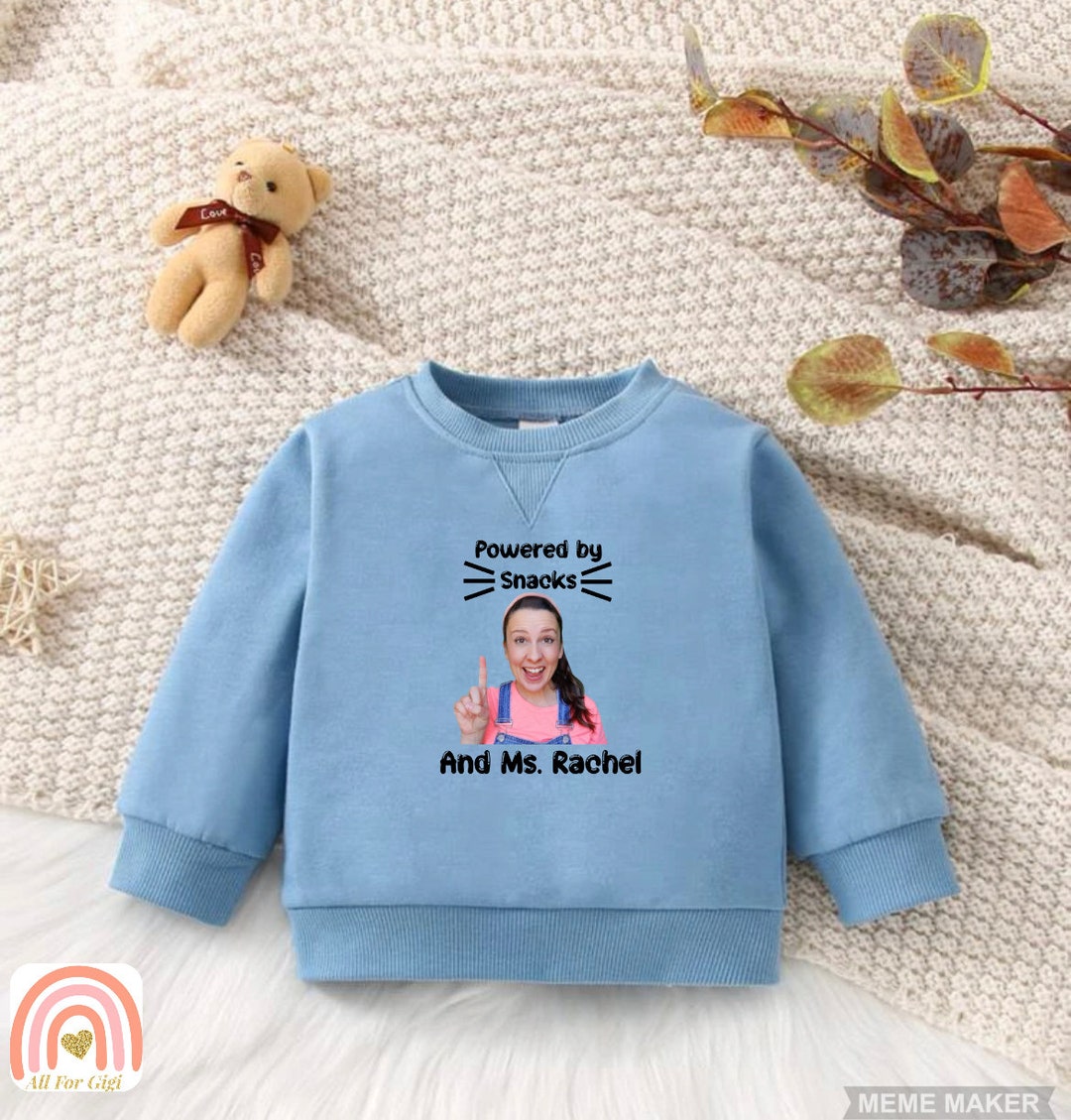 Ms. Rachel Toddler Sweatshirt - Clothing - Songs for Littles, Rachel ...