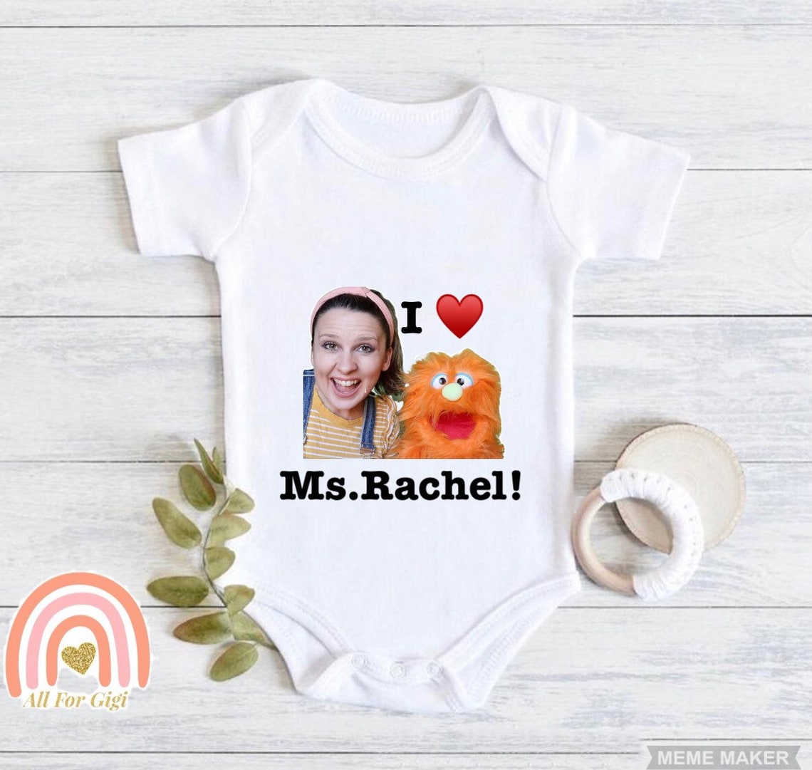 Ms. Rachel Baby Onesie Baby Clothing Songs for Littles - Etsy