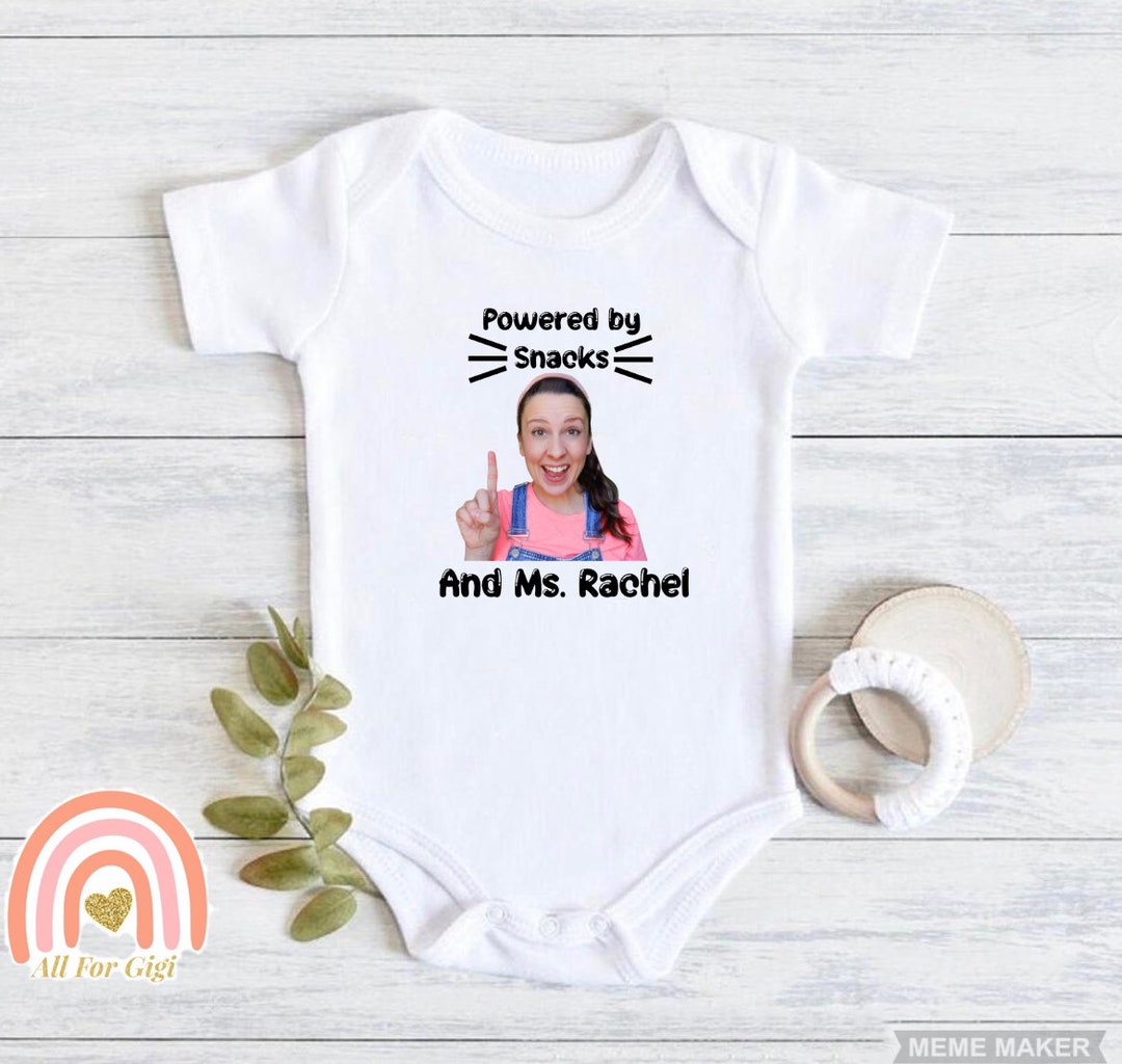 Ms. Rachel Baby Onesie Baby Clothing Songs for Littles, Funny, Joke ...