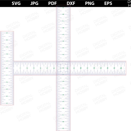 T-square Ruler With Sliding Crossbar Laser Files Glowforge - Etsy