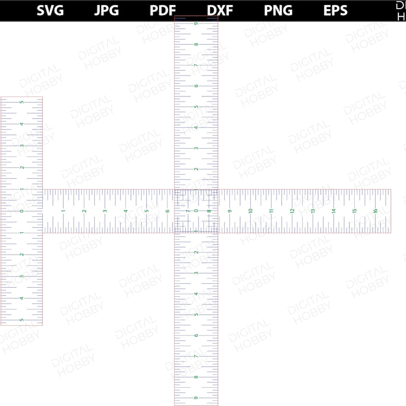 Shirt Ruler Svg - Etsy