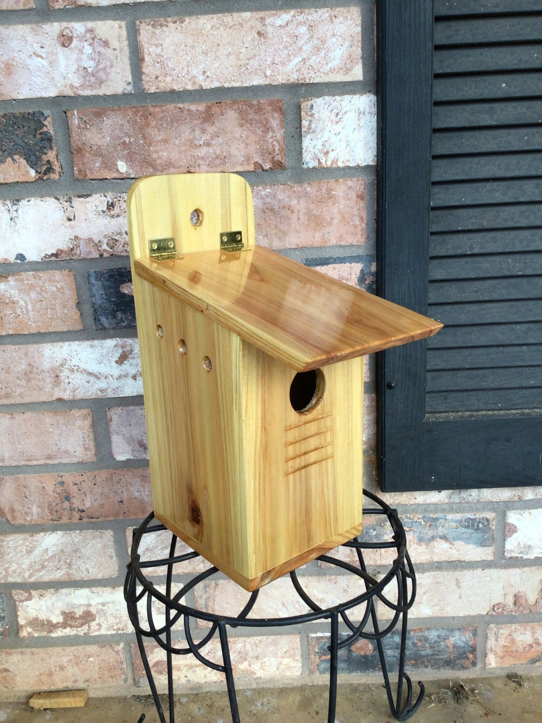 Handcrafted Cedar Bluebird House - Etsy