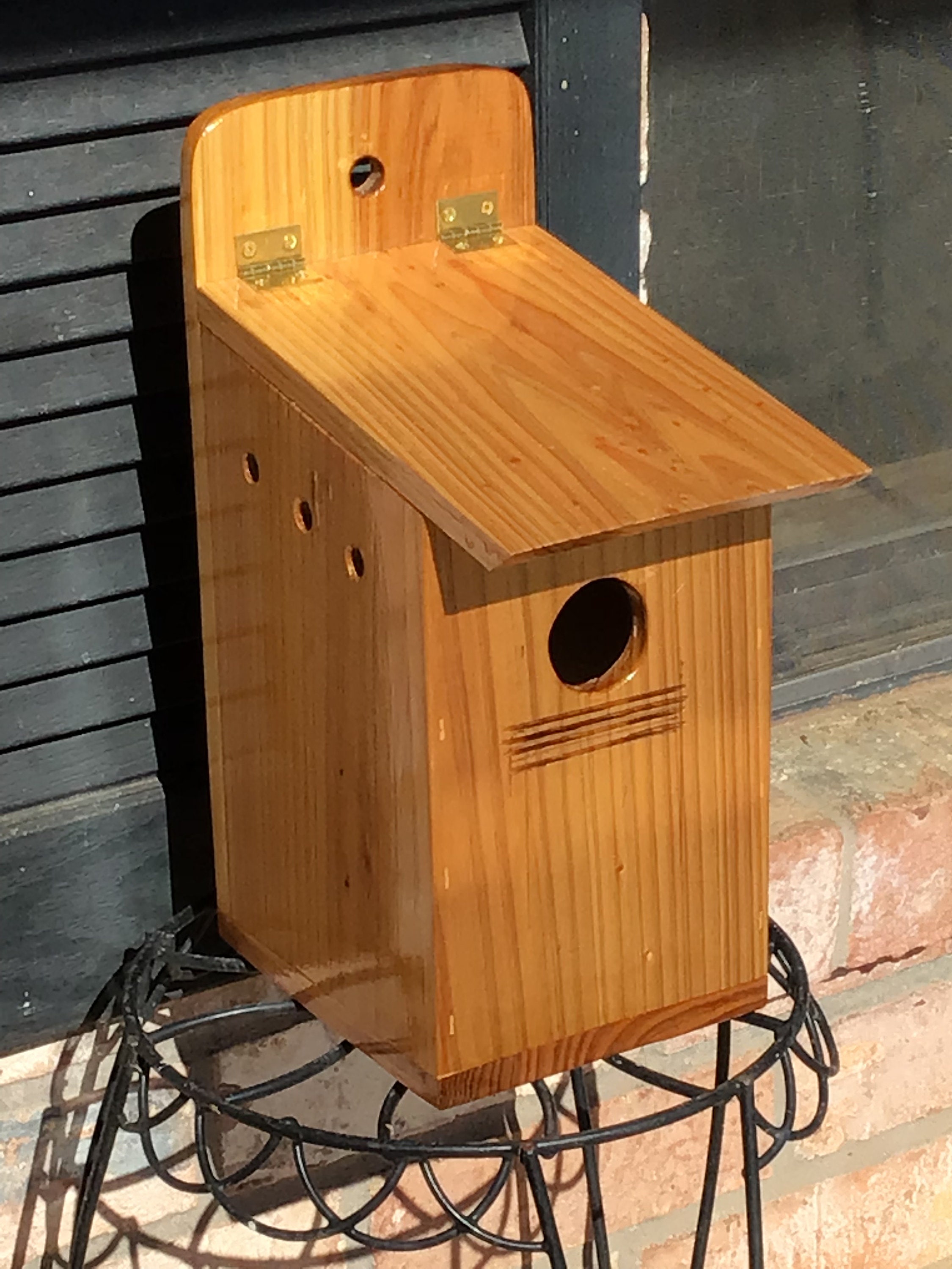 Handcrafted Cedar Bluebird House - Etsy