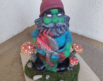 Zombie Garden Gnome - Etsy