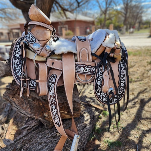 Charro Saddle - Etsy
