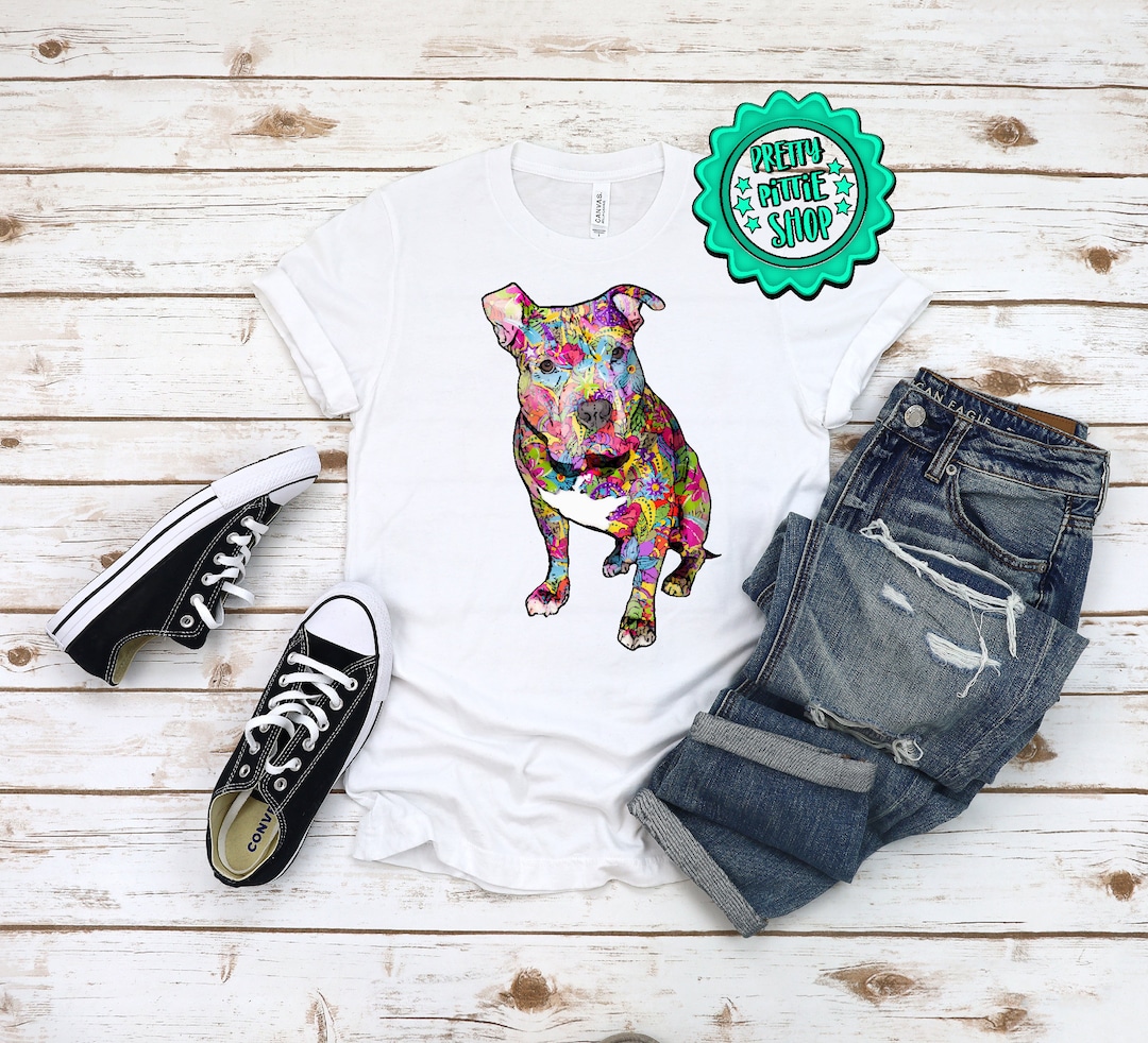 Cute Pitbull Shirt, Pitbull Shirt, Pitbull Mom, Pitbull Lover, Pit Bull ...