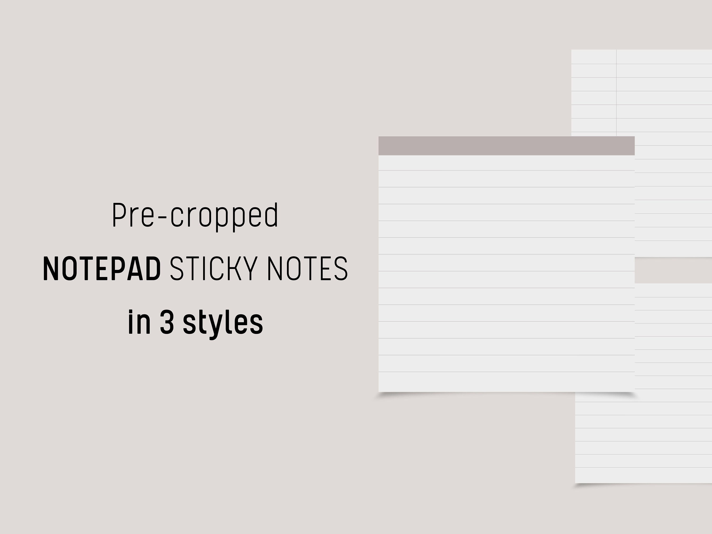Digital Sticky Notes for Goodnotes and Notability Planner Productivity ...