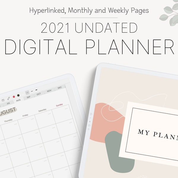 2021 Digital Planner Notability - Etsy
