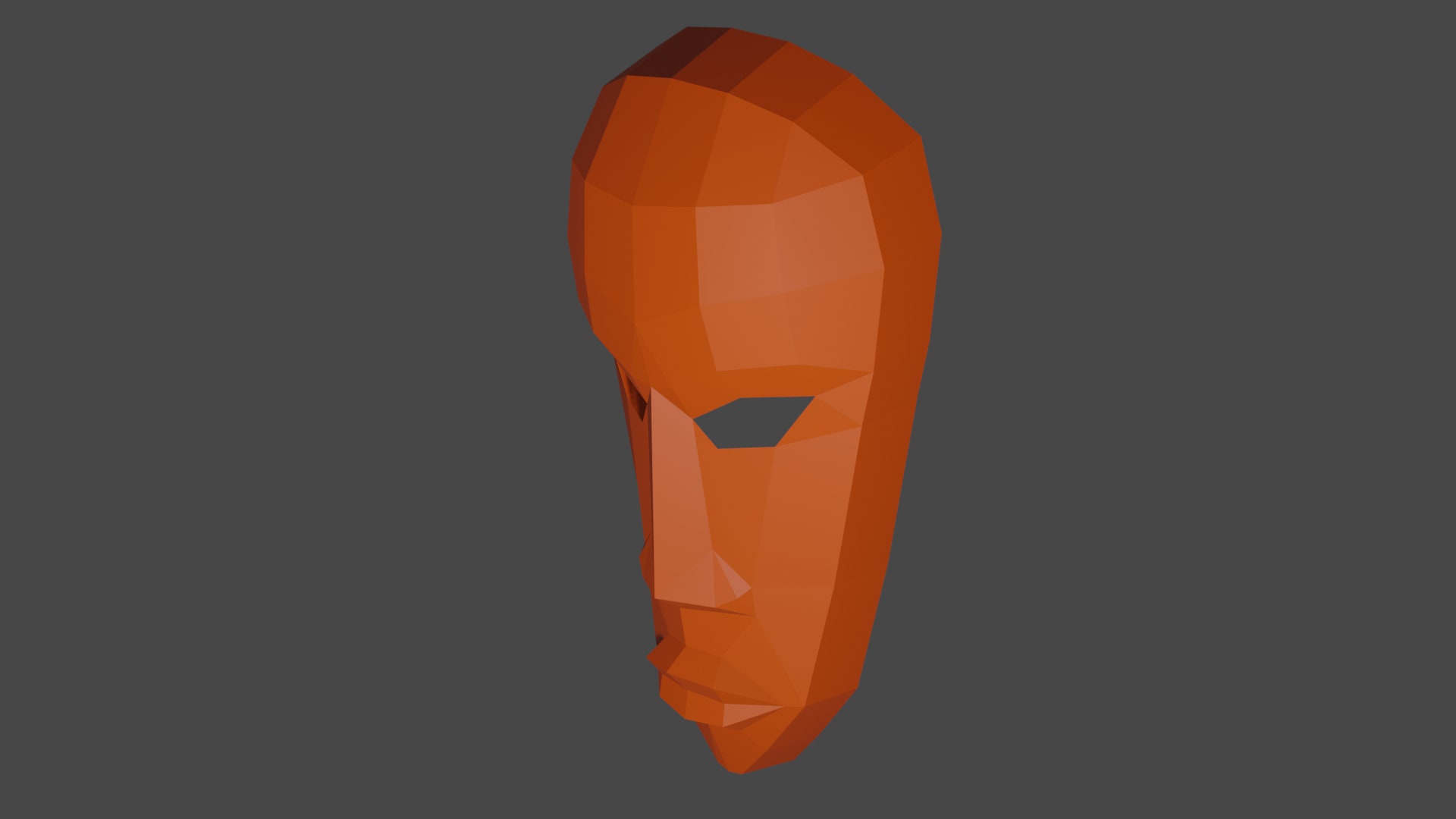Diy African Mask Papercraft Template - Etsy