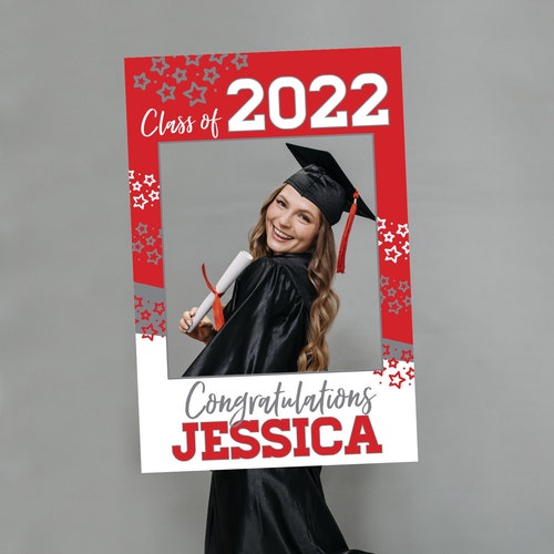 DIGITAL FILE Photo Prop Frame Class of 2022 Graduation - Etsy