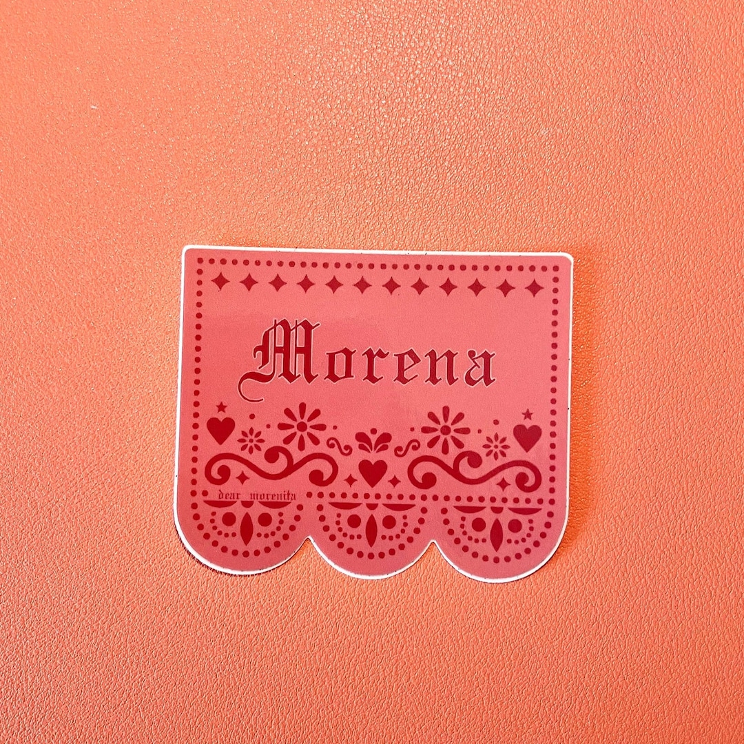 Morena Papel Picado-3in Sticker - Etsy