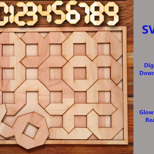 Glowforge Puzzles Svg Puzzles Laser Cut Puzzle - Etsy