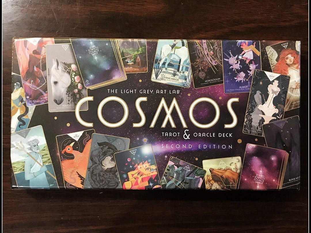 Cosmos Tarot Oracle Deck 2nd Limited Edition RARE Oop - Etsy