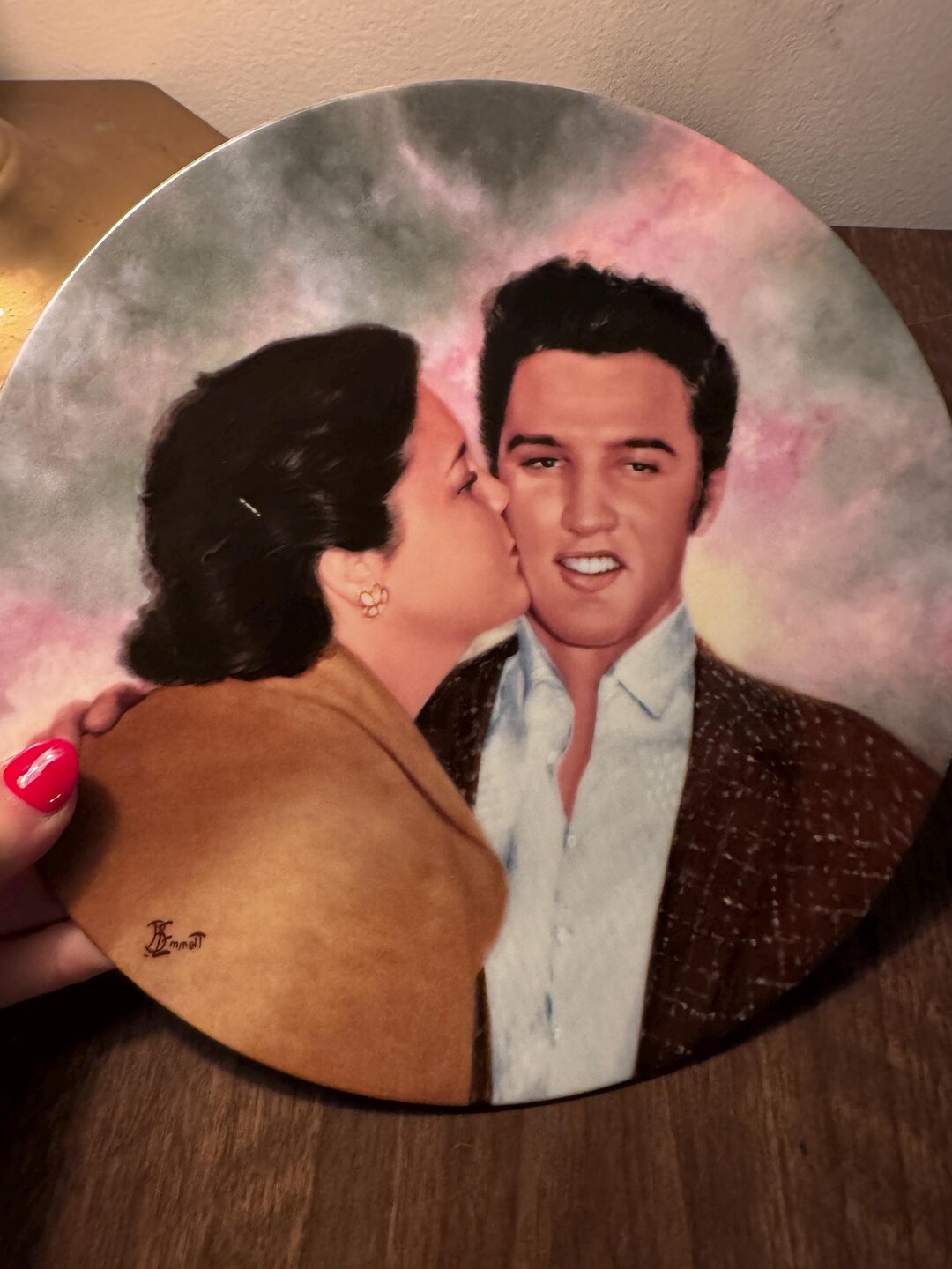 1990 “elvis and Gladys” Collector Plate (5067A, Plate 5) - Etsy