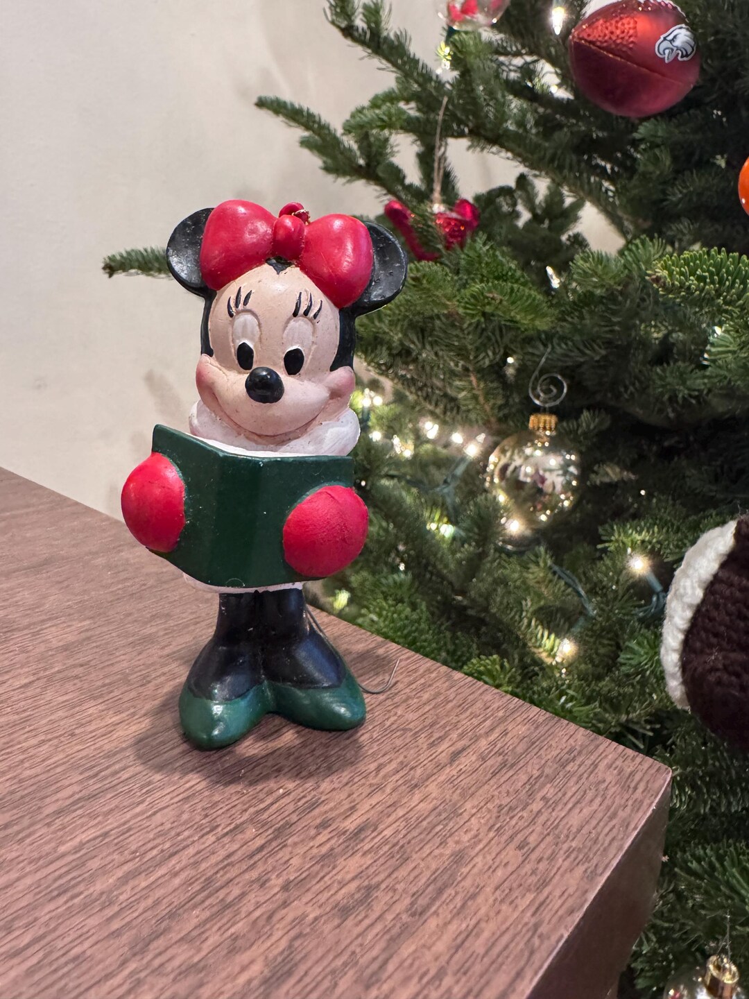 1980s Minnie Mouse Caroling Ornament - Etsy