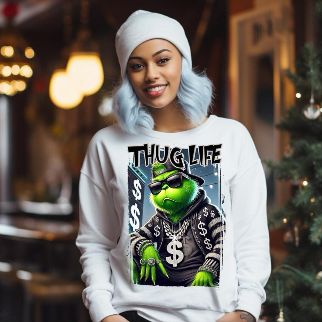 Thug Life Christmas PNG - Etsy