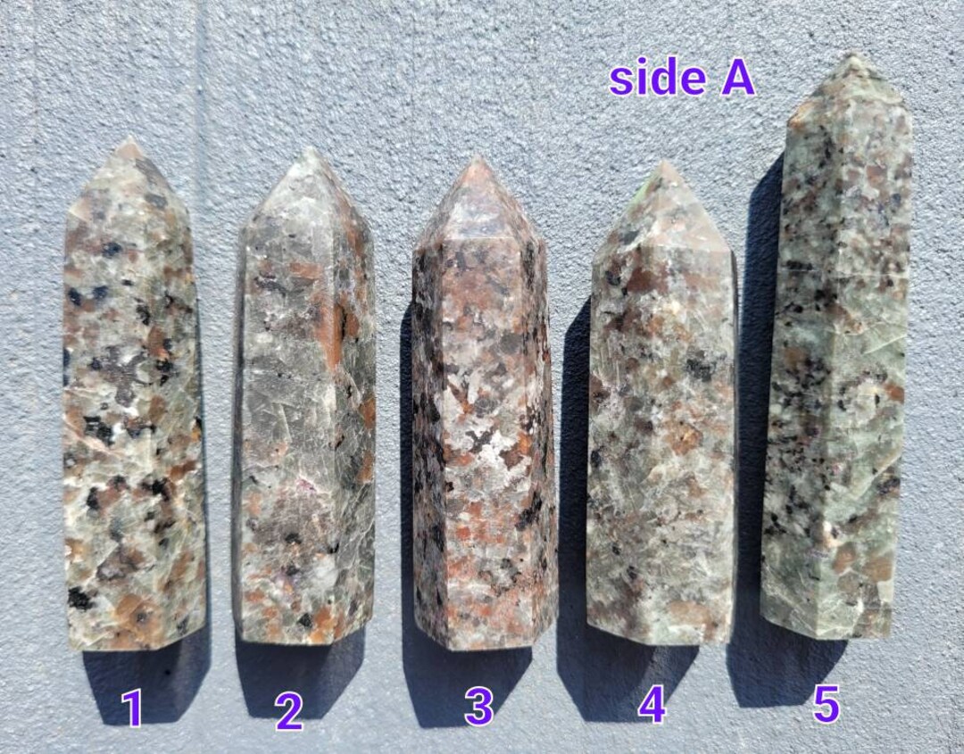 Emberlite Tower Obelisk Firestone UV Reactive Fluorescent Sodalite ...