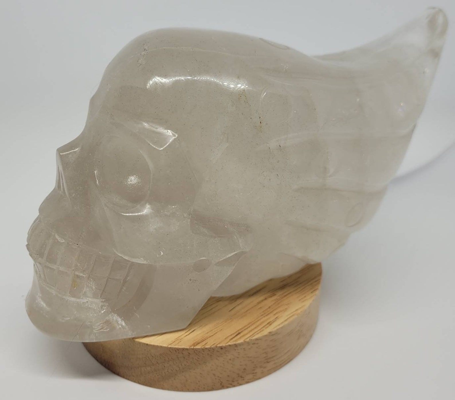 Traveller Crystal Skull Clear Quartz Star Travellers Skull | Etsy