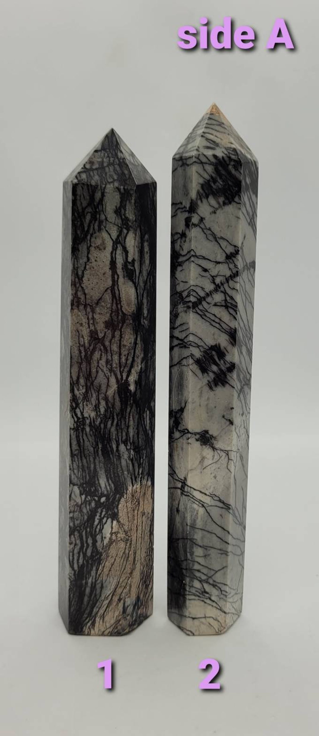 Spider Web Jasper Network Jasper Jasper Tower Reiki - Etsy