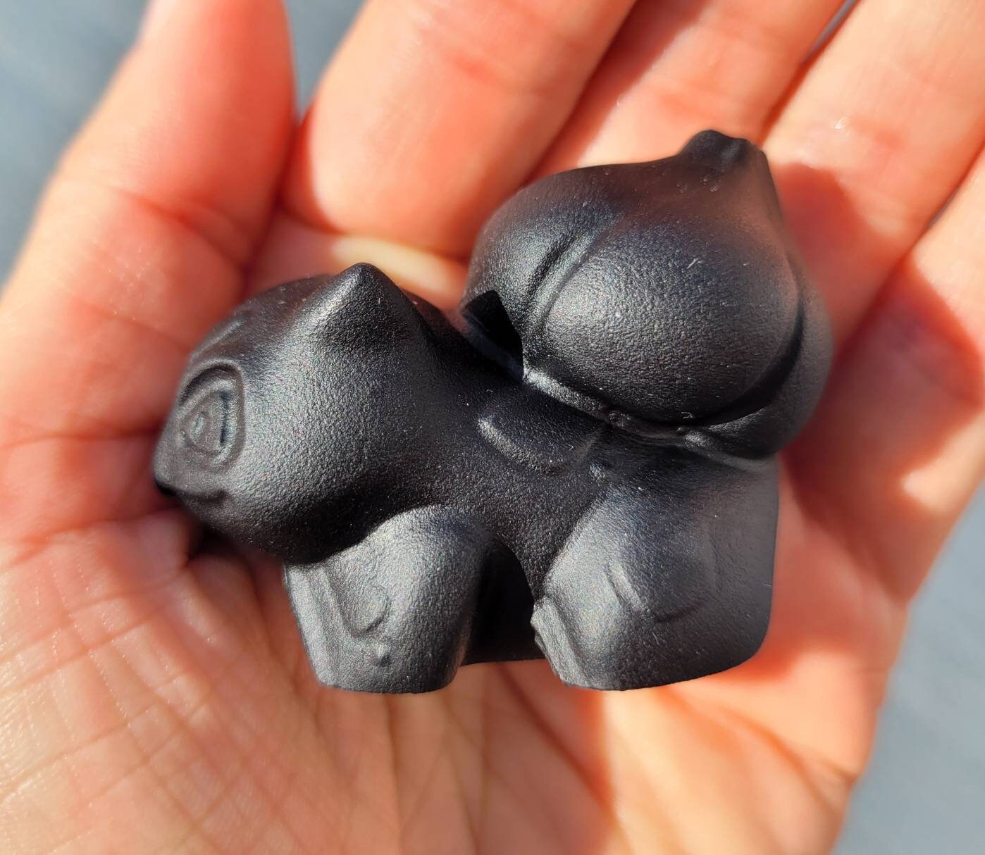 Sunstone Charmander Obsidian Bulbasaur Crystal Carving - Etsy