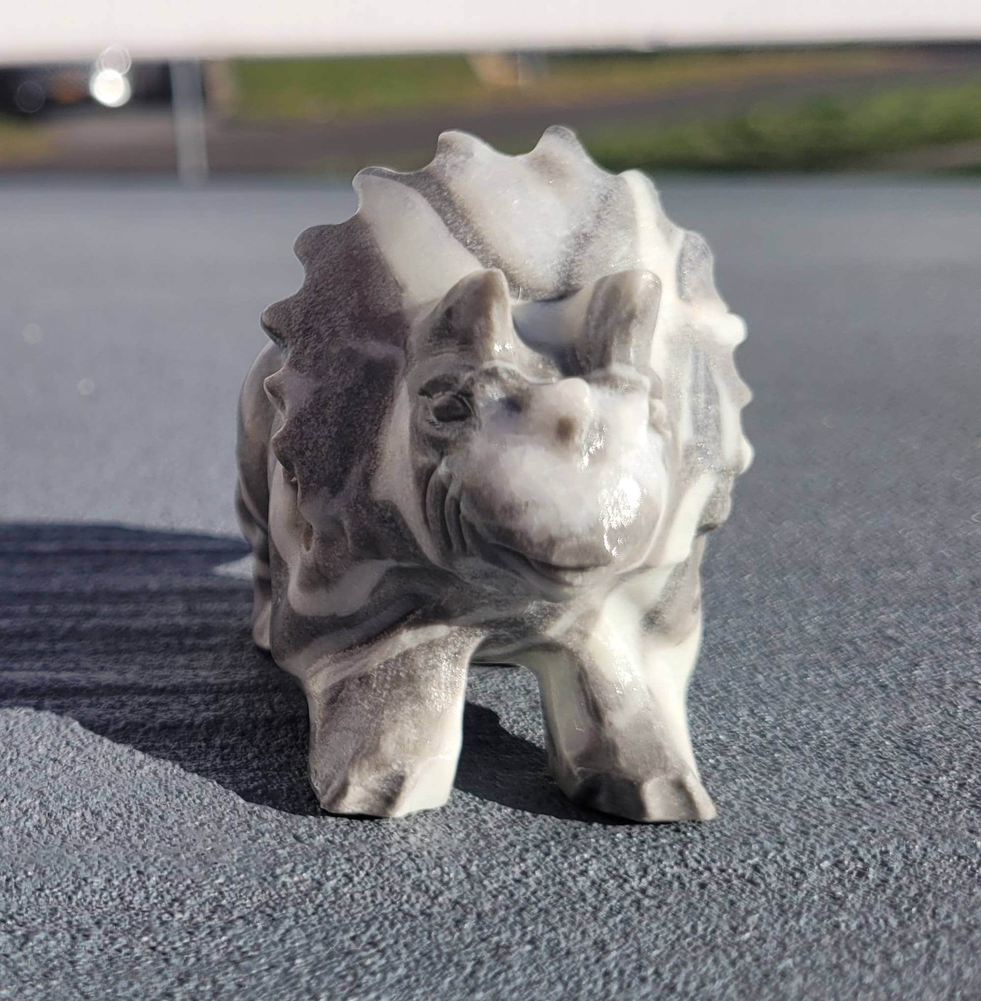 Shell Jasper Tricerarops Dinosaur Thousand Eye Jasper 1000 - Etsy