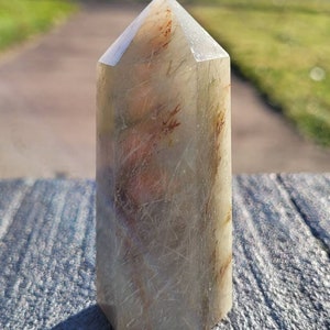 Green Rutilated Quartz Rutile White Rutile Rutilated Tower Chakra Reiki ...