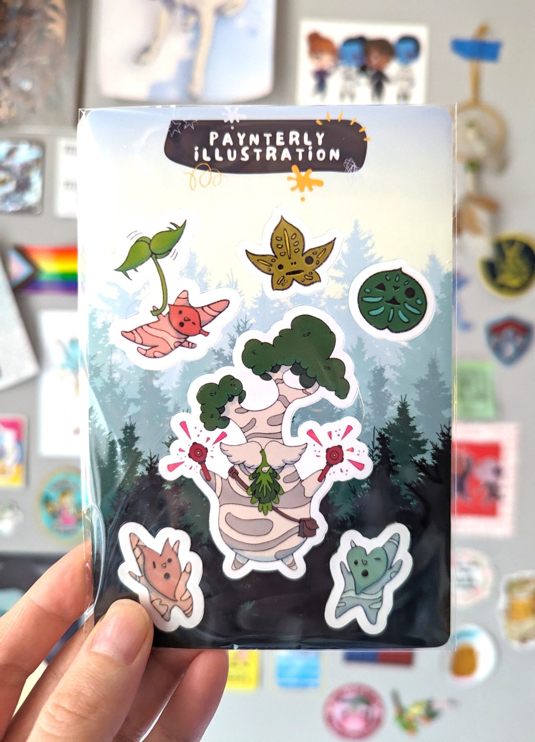 Hestu & Korok Sticker Sheet - Zelda Inspired Sticker Sheet, Video Game ...