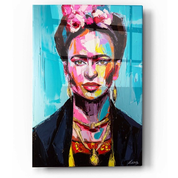 Acrylic Glass Wall Art 'frida' | Etsy