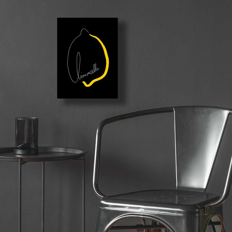 Acrylic Glass Wall Art 'limoncello' by Cesare - Etsy