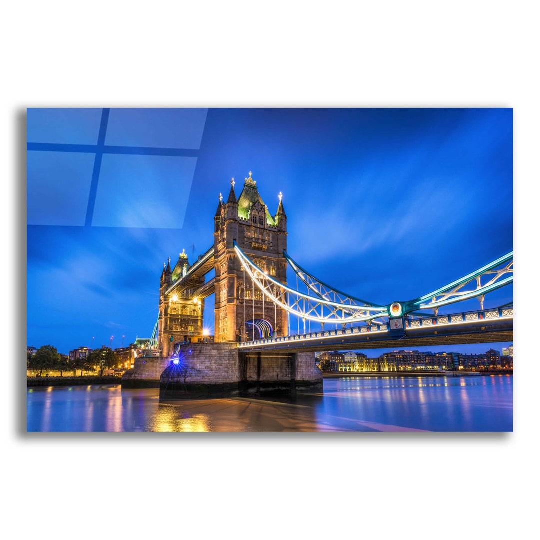 Acrylic Glass Wall Art 'london Bridge' by Edin Chavez - Etsy