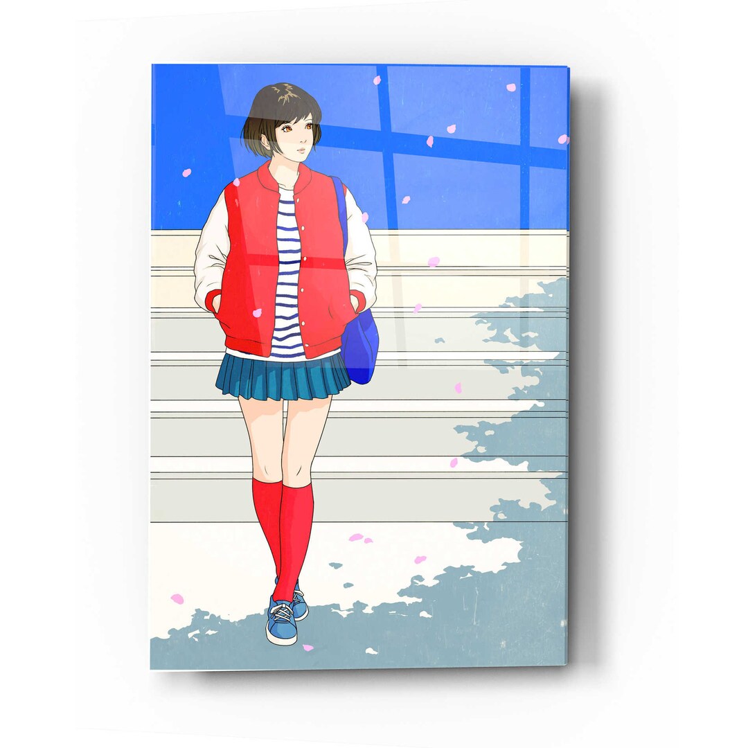 Acrylic Glass Wall Art 'dance in the Wind' by Sai - Etsy