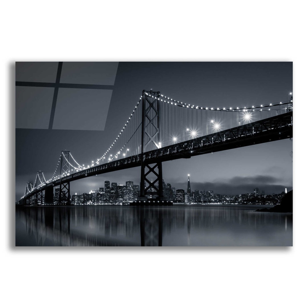 Acrylic Glass Wall Art 'oakland Bridge' by Edin Chavez - Etsy