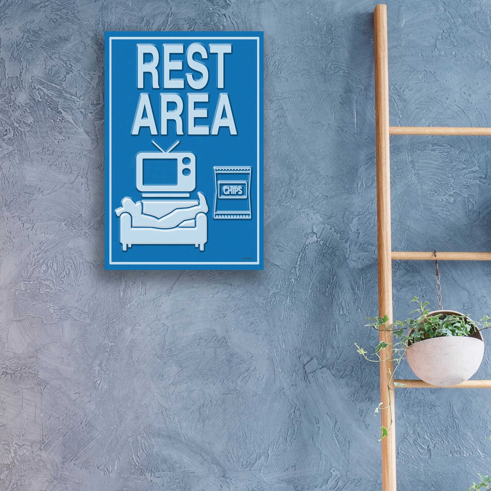 Acrylic Glass Wall Art 'rest Area' by Ed Wargo | Etsy