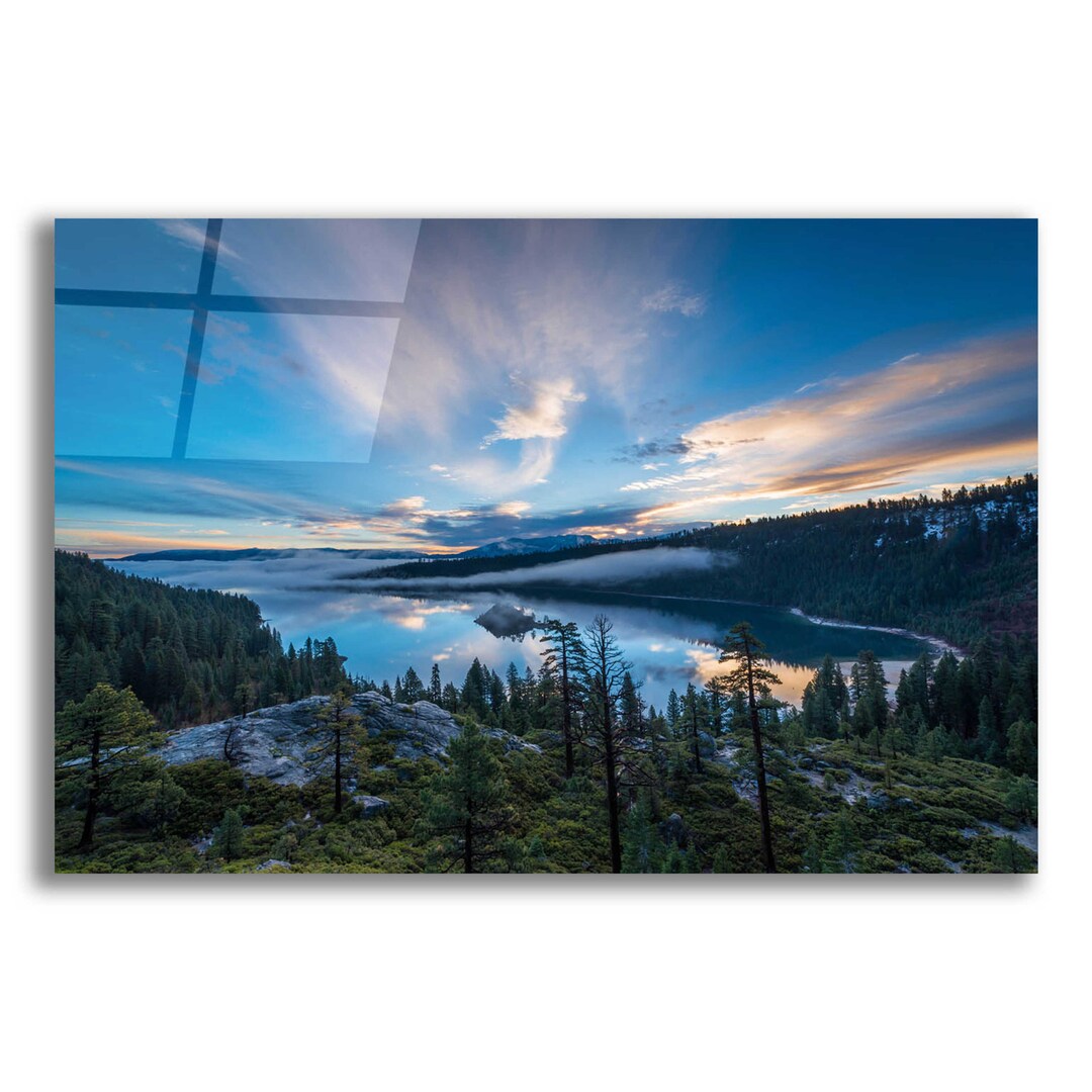 Acrylic Glass Wall Art 'lake Tahoe Wilderness' by Edin Chavez - Etsy