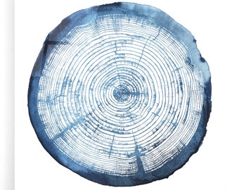 Tree Ring Wall Art - Etsy