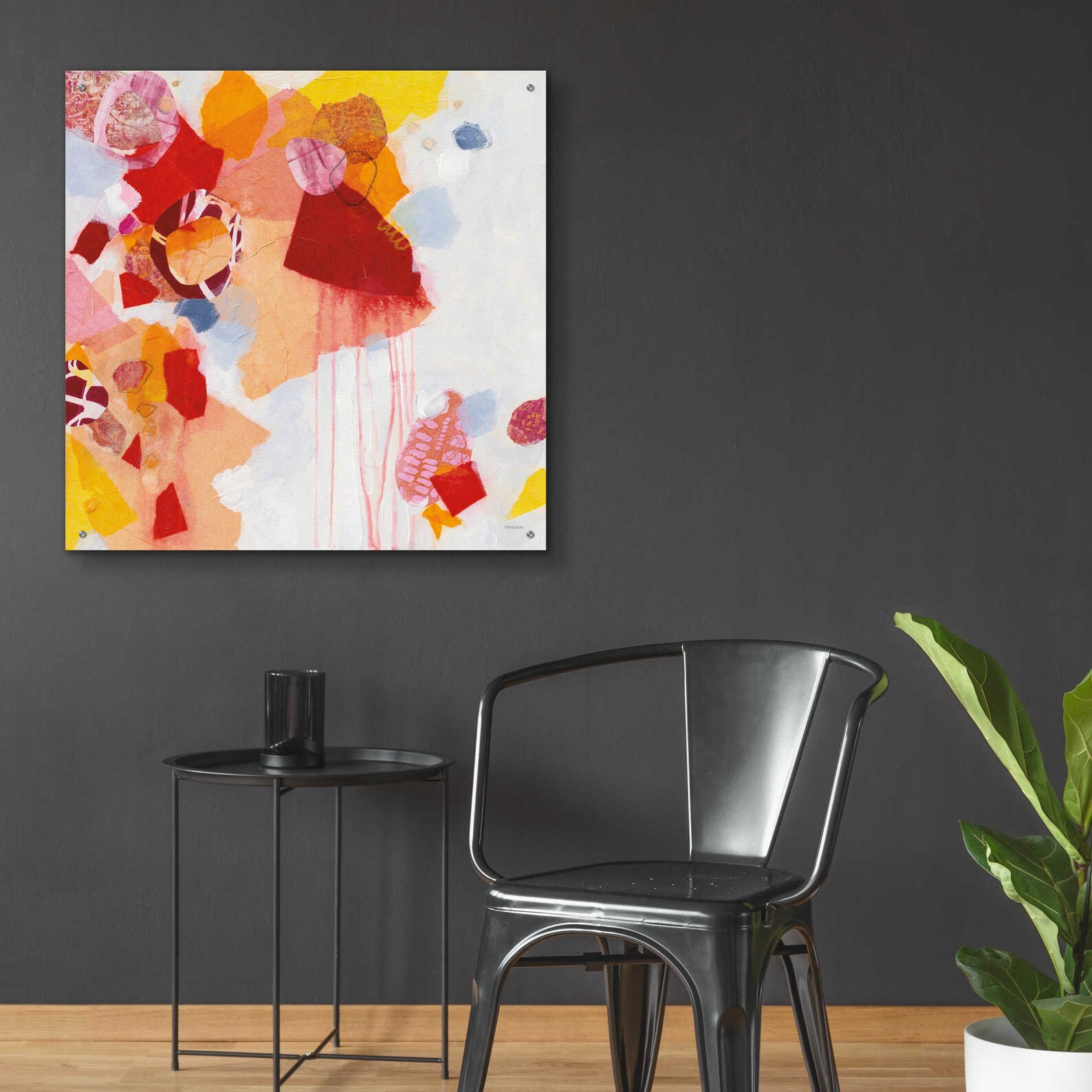 Acrylic Glass Wall Art 'falling Apart' by Kathy - Etsy