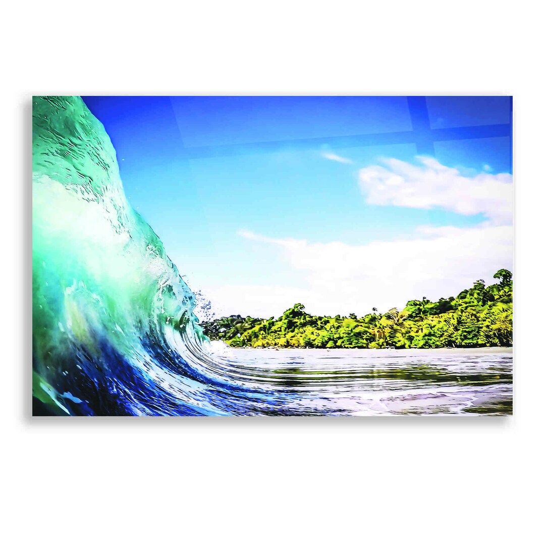 Acrylic Glass Wall Art 'tropical Wave' by Nicklas Gustafsson - Etsy