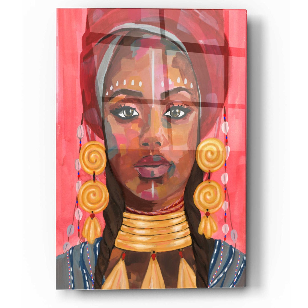 Acrylic Glass Wall Art 'ornament Empress I' by Annie Warren - Etsy