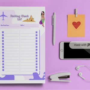 Y2K Packing Checklist -PDF Digital Download - Etsy