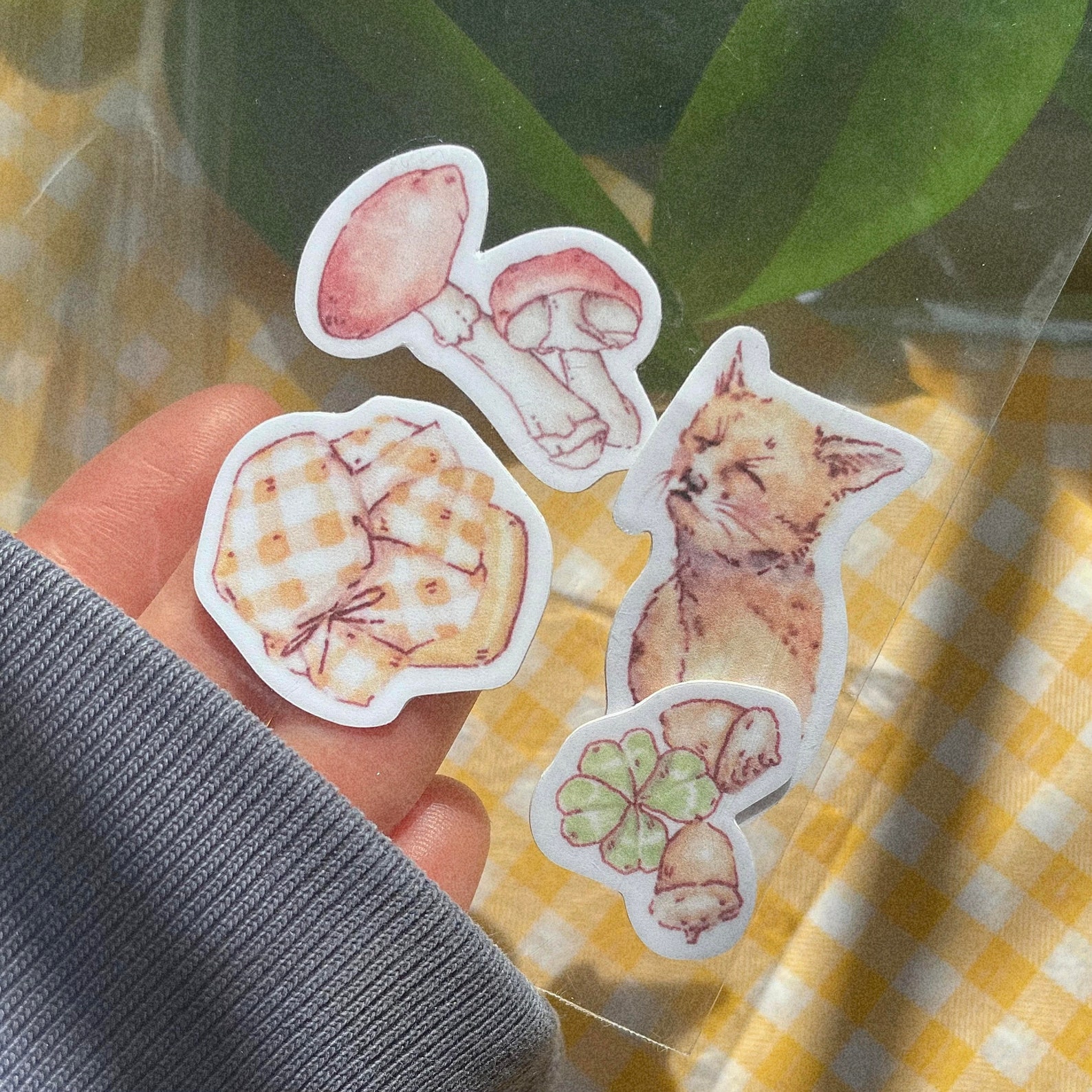 Around the Cottage - Vinyl Sticker Pack - Etsy