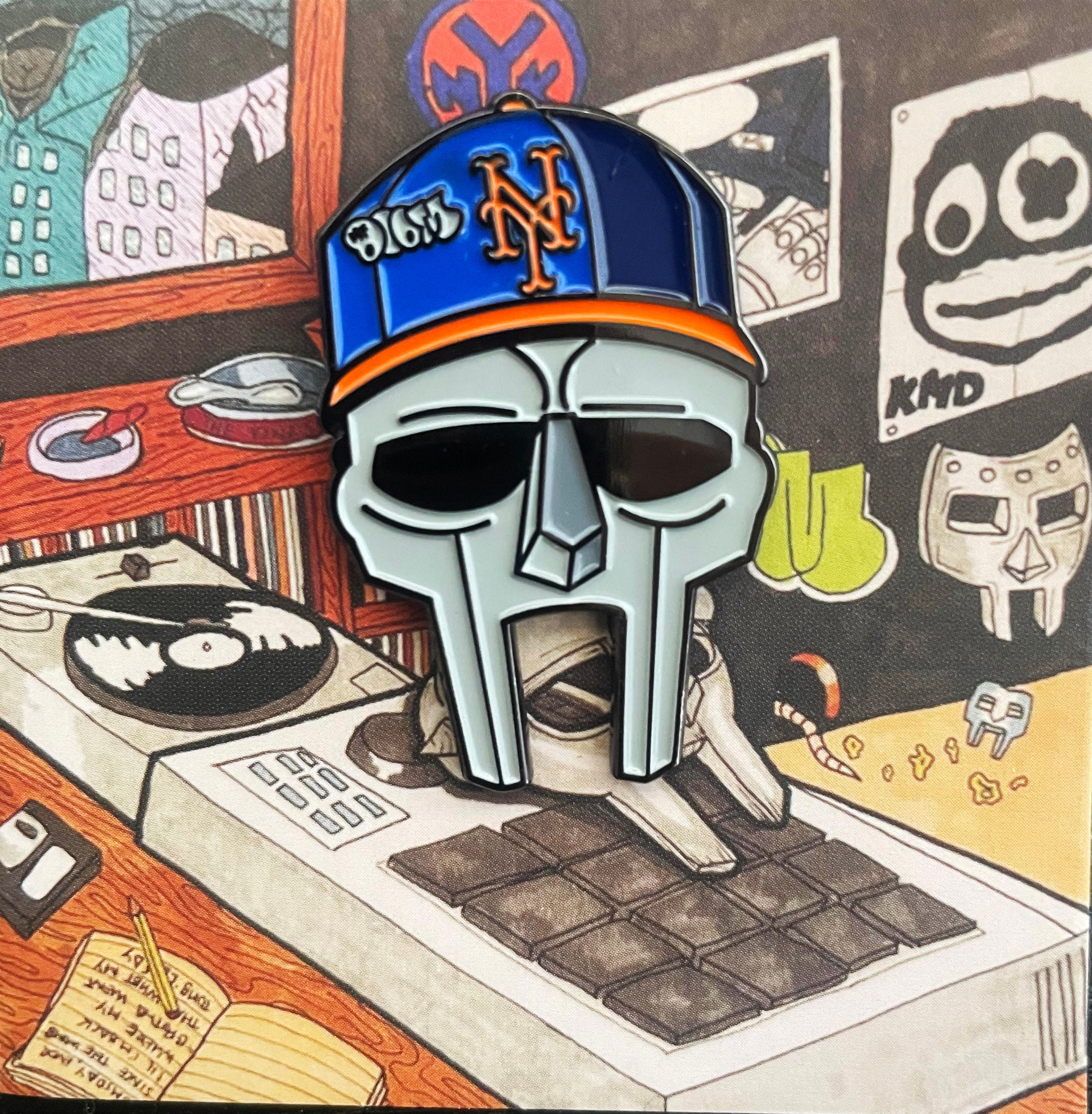 MF Doom Pin - Etsy
