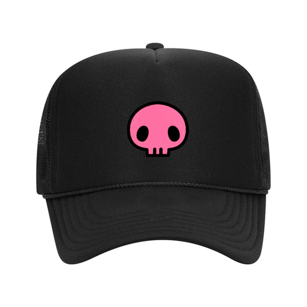 Kuromi Skull Trucker Hat - Etsy